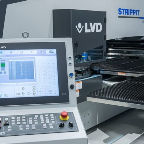Full spec sheet metal punch press machine (Strippit vx) – LVD.