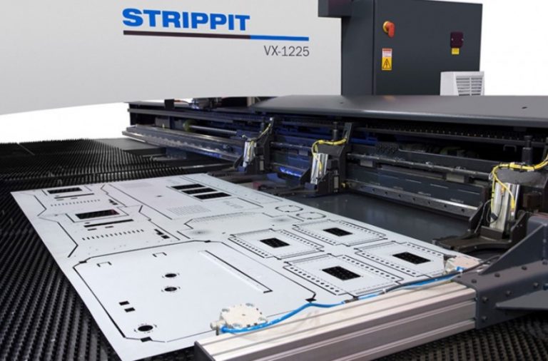 Full spec sheet metal punch press machine (Strippit vx) – LVD.
