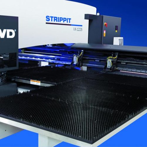 Full spec sheet metal punch press machine (Strippit vx) – LVD.